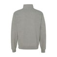JERZEES Nublend Cadet Collar Quarter-Zip Sweatshirt - Walmart.com