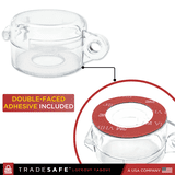 TRADESAFE Emergency Stop Button Cover, Round Push Button Cover with 7/8 ...