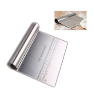Last Confection Stainless Steel Pastry Dough Scraper/Cutter - Metal ...