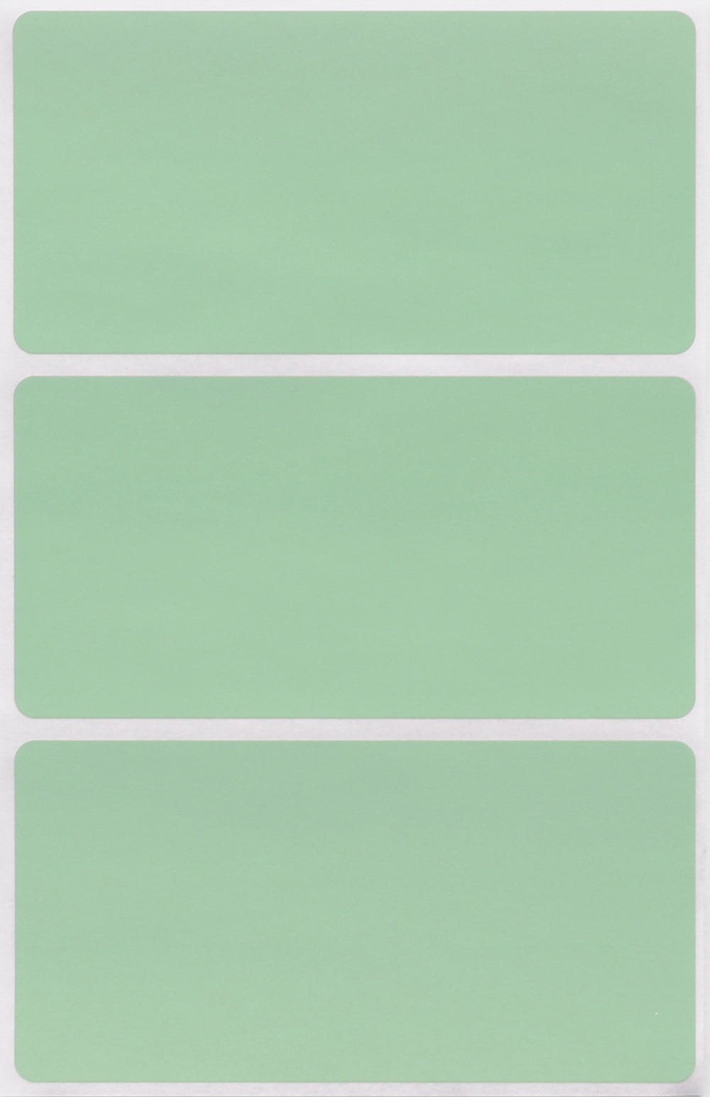 Buy Royal Green Rectangular Stickers to Write On Name Tags for Events ...