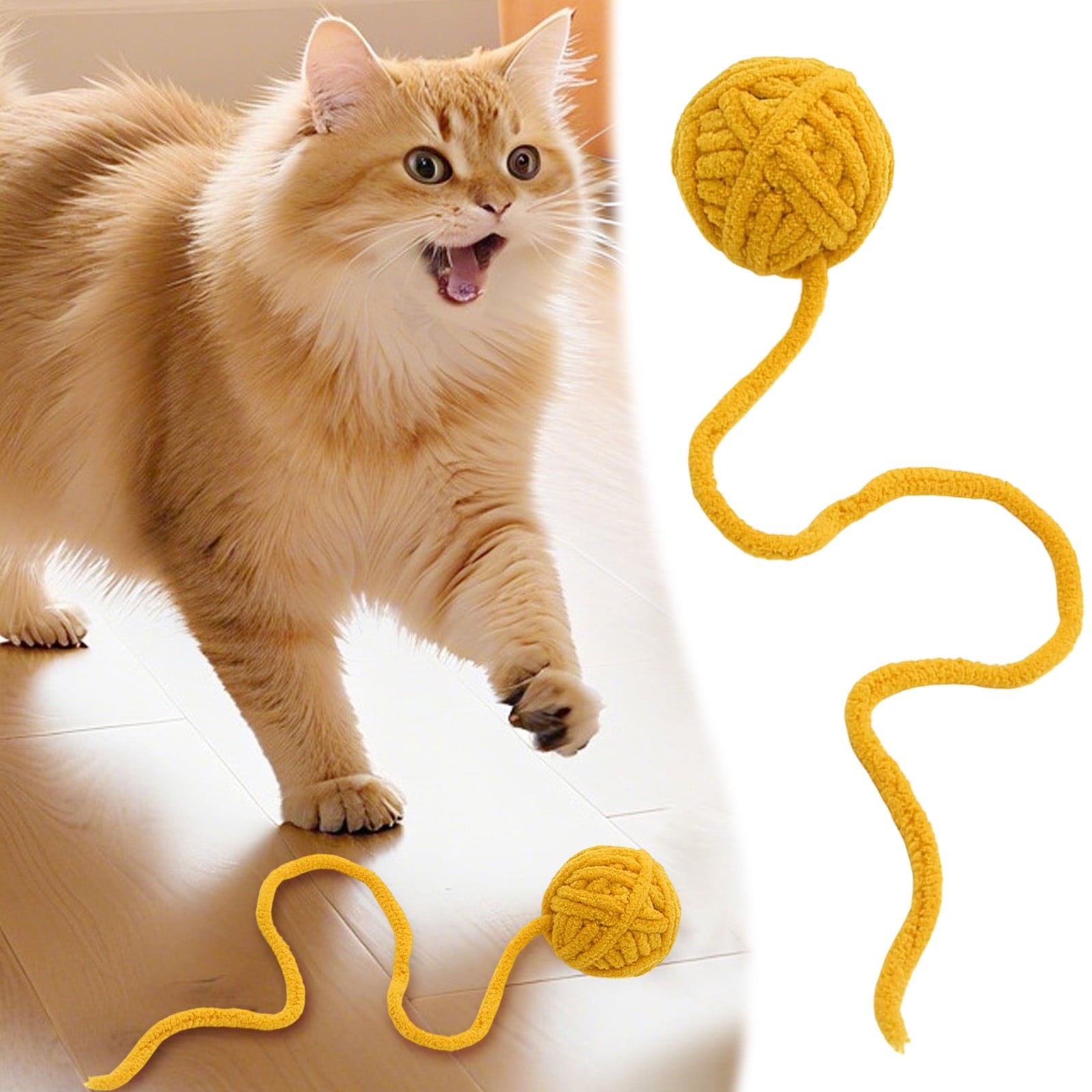 Click here for Vivavault Interactive Cat Toy With Ropes And Yarn... prices