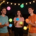 5pc Rubber Luminous Juggling Balls, Light in The Dark, Hand Eye ...