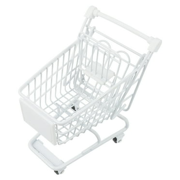 Pyramidti Mini Shopping Cart,Creative Mini Plastic Shopping Cart Rought ...