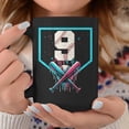 9Th Birthday Baseball Home Plate Drip Ice Cream Sprinkle Coffee Mugs ...