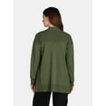 Time and Tru Women's Open Front Cardigan, Size XS-XXXL - Walmart.com