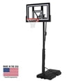 Lifetime 7.5ft-10ft Adjustable Height 48" Shatterproof Outdoor Portable ...