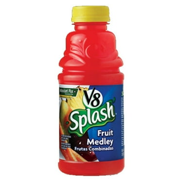 V8 Splash Berry Blend, Tropical Blend and Strawberry Kiwi Juice Drink, 16 Fl Oz (Variety Pack of ...