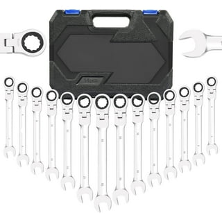 Open End Ratcheting Combination Metric Wrench Set - Walmart.com