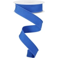 AK-Trading Polyester Blend Burlap Webbing Ribbon with Stitching, 1.5 ...