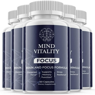 Brain Sync 5 Pack - Supplement for Focus, Energy & Memory - Advanced ...