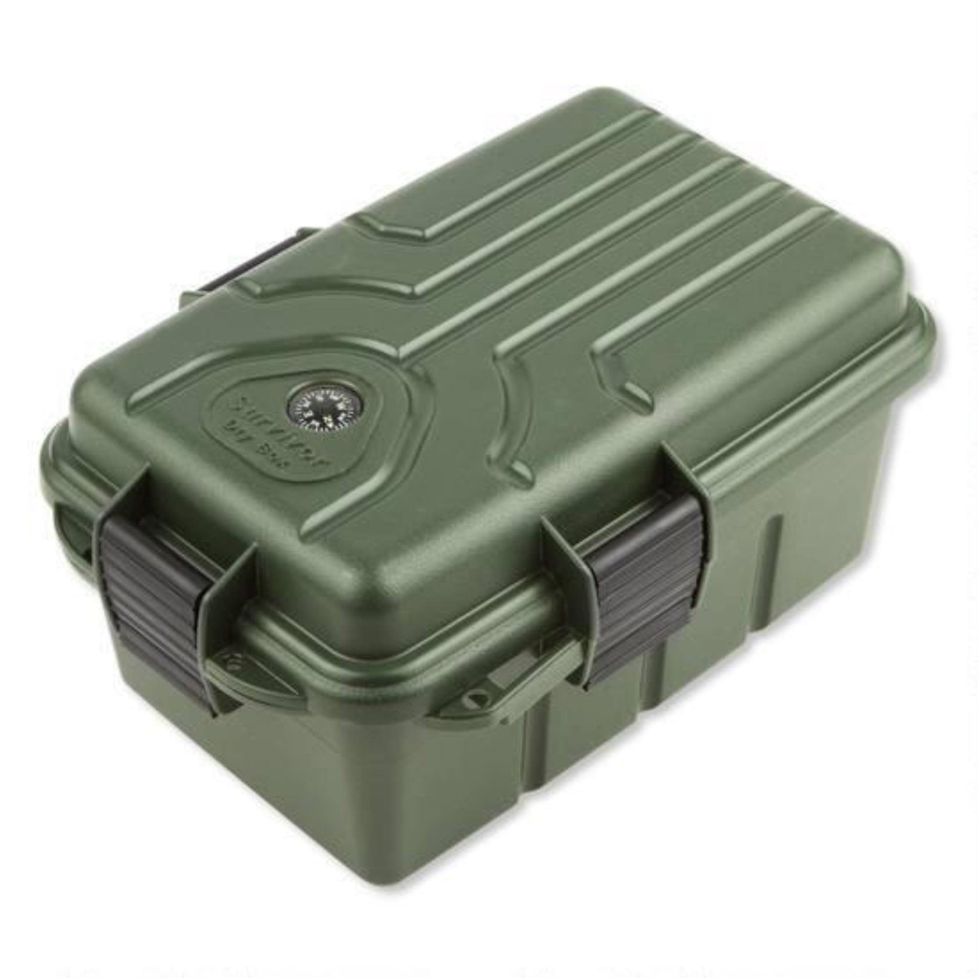 MTM SURVIVOR DRY BOX LARGE W/MIRROR TRIPLE LATCH POLY GREEN - Walmart.com