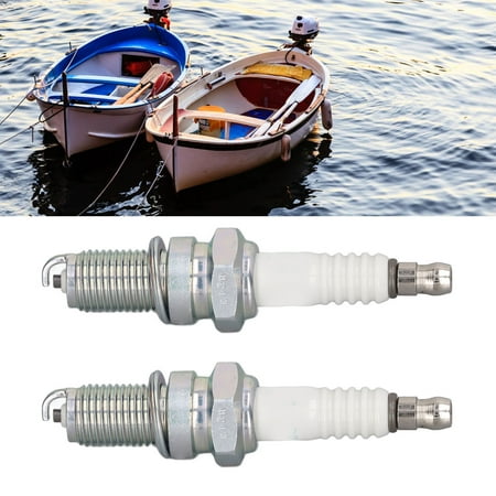 External Engine Sparking Plug Kit, 2Pcs Aluminum Alloy Outboard Engine ...