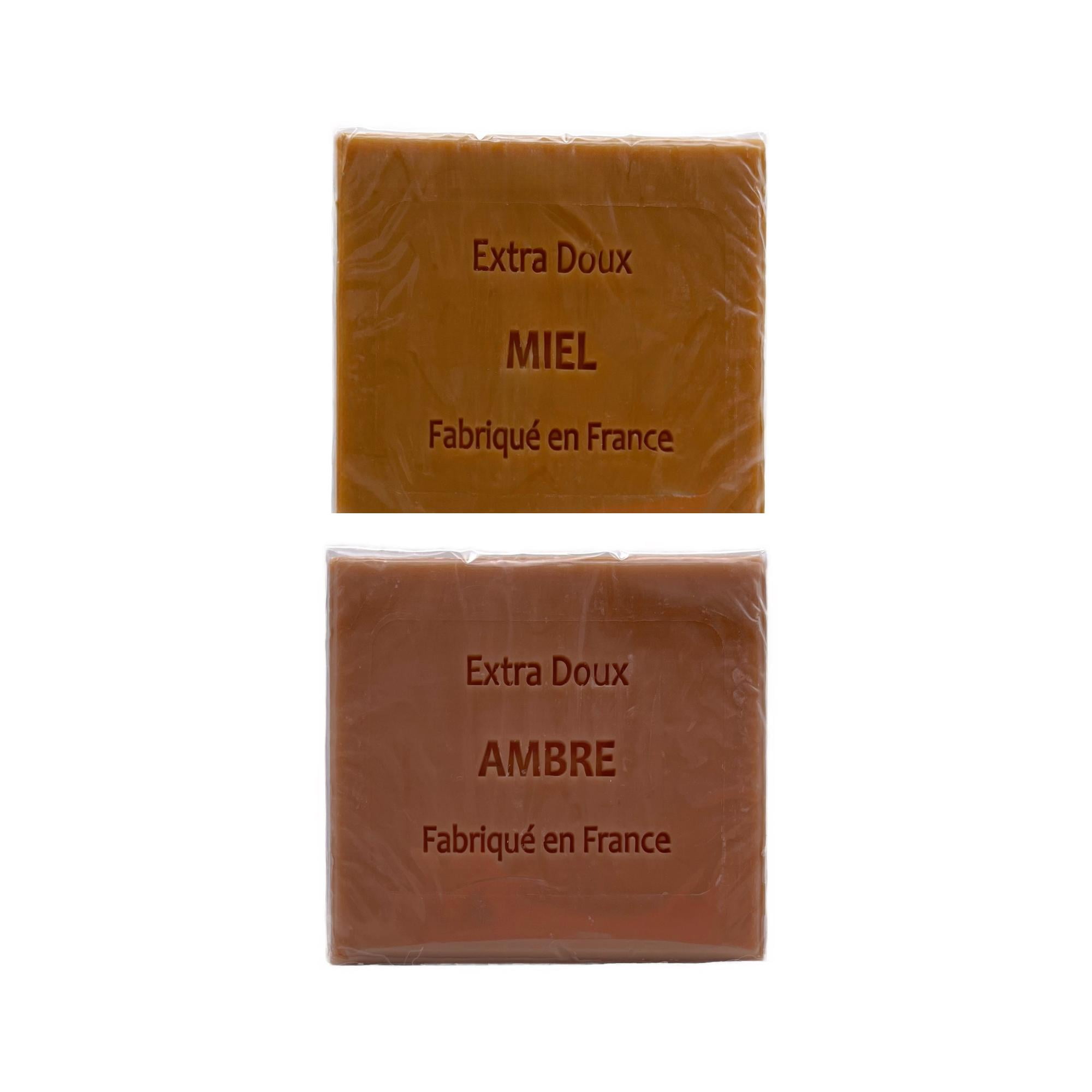 Du Monde a La Provence Miel Honey/Ambre Amber Soap Made in France 100g ...