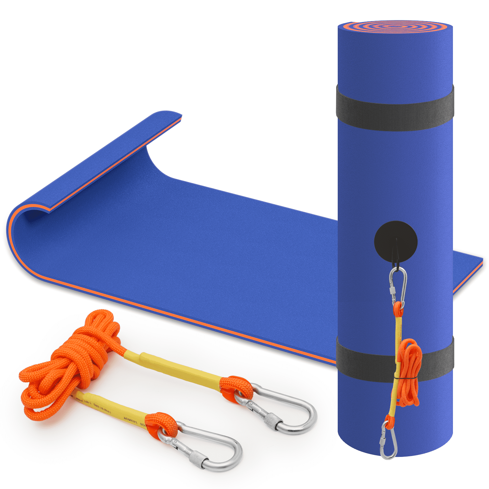 MADOG Water Floating Mat Foam Pad, 6x3FT Bouncy Tear-Resistant XPE Foam ...