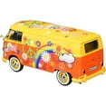 Volkswagen Type 2 (T1) Delivery Van Flower Power 1/24 Diecast Car Model ...