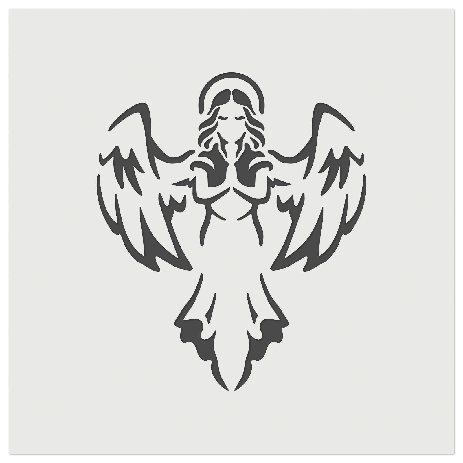 Female Angel Praying Tattoo Designs