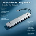 SideTrak 4k Docking Station | 10 in 1 USB C Hub - Walmart.com