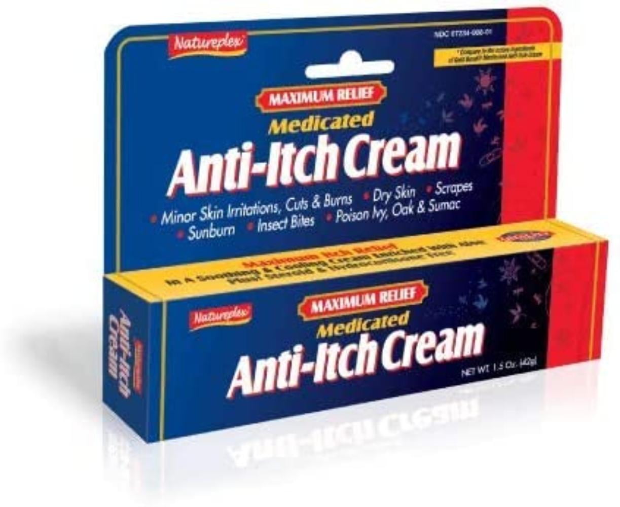 Maximum Relief Medicated Anti-Itch Cream 12 Pack - Walmart.com