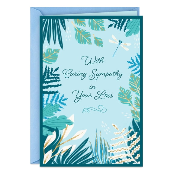 Hallmark Sympathy Card (Caring Thoughts) - Walmart.com