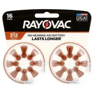 Rayovac Proline Advanced Mercury-Free Hearing Aid Batteries, Box - 48 ...