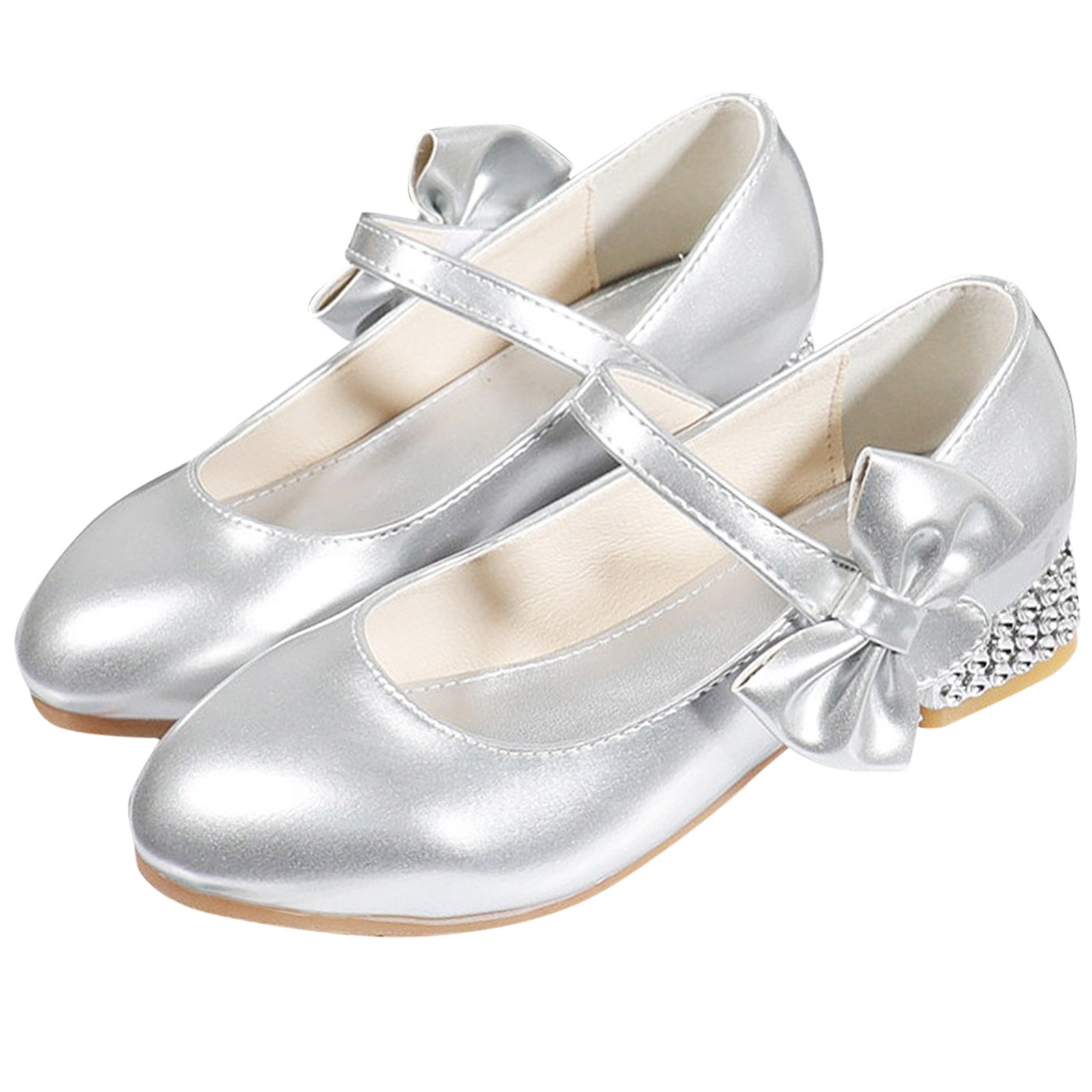 Cathalem Size 4 Baby Shoes Children Shoes High Heels Girls Princess