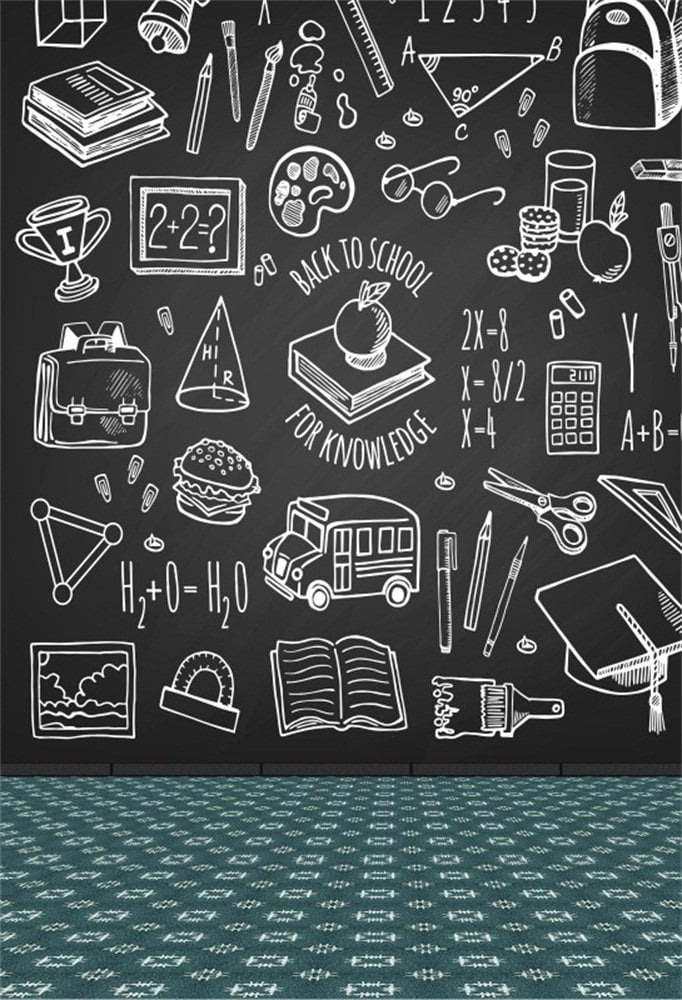 Christmas chalkboard digital paper chalk scrapbook photography ...