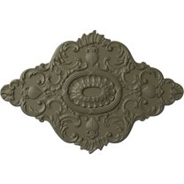 42 3/4"W x 28 7/8"H x 1"P Ashford Ceiling Medallion, Hand-Painted ...