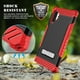 Case with Clip for Galaxy Note 10 Plus, Red Tri-Shield [Military Grade ...