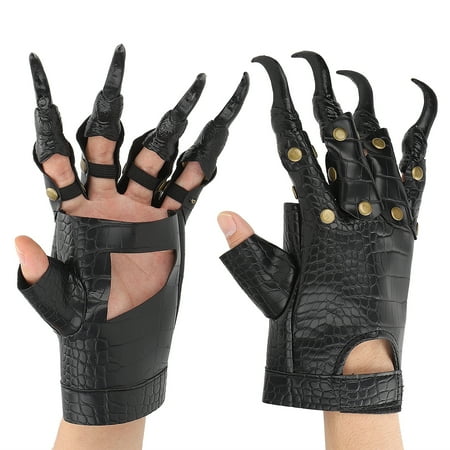 Party Fingernails Cosplay Costume Prop Gloves Long Fingernails Adult ...