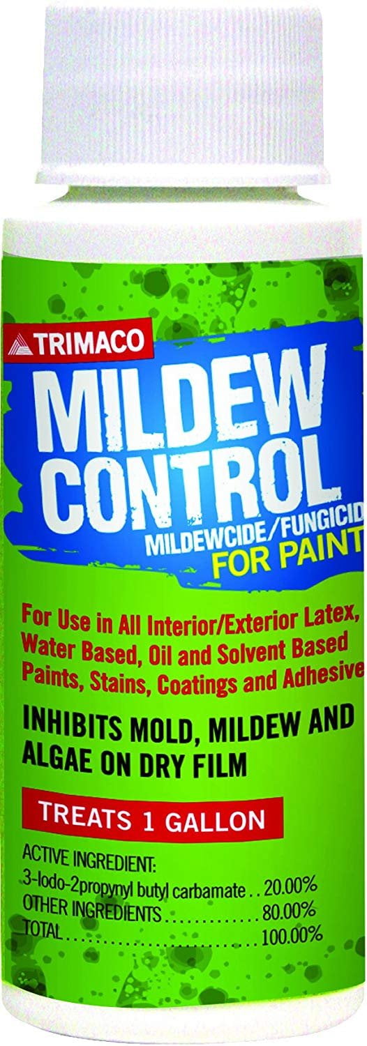 Trimaco Llc 10152 1.5-Ounce Mildew Control Additive for Paint, Treats 1 ...