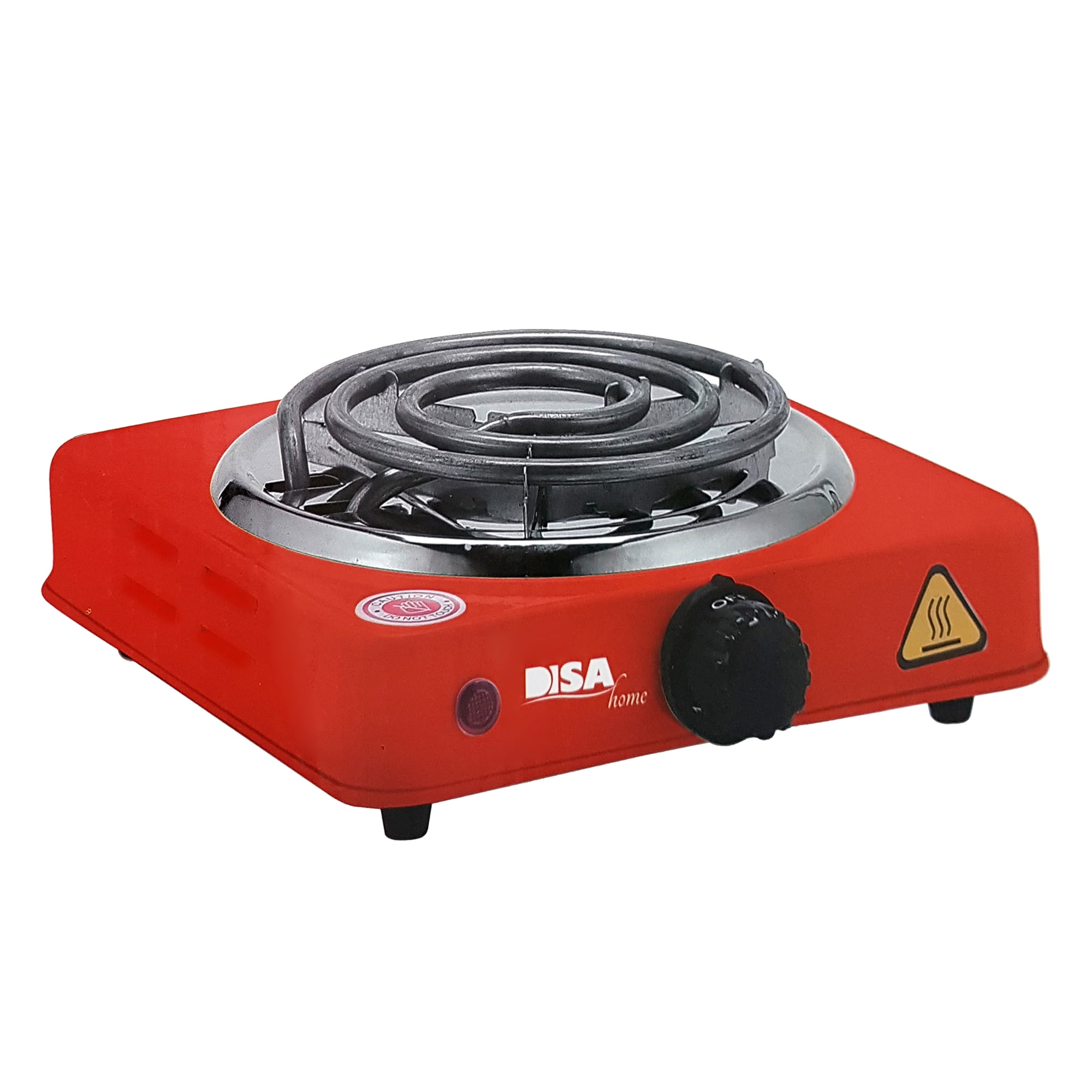 Parrilla Eléctrica Disa Home 1 Quemador Rojo Parrel-1TR | Bodega ...