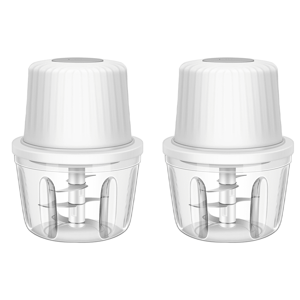 Click here for Unbranded 2x 400ml Electric Garlic Chopper  6 Blad... prices