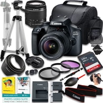 Canon EOS 2000D / Rebel T7 DSLR Camera with EF-S 18-55mm f/3.5-5.6 IS ...
