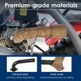 Mini Bike Exhaust Pipe Kit for Predator 212cc 196cc Mini Bike and Go ...
