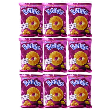 Combo Deal - Bongo Cheese Snack Puffs, Natural Bottled Water (2 Pack x ...