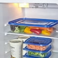 Mainstays Food Storage Container 16.6 Cups Rectangular Plastic ...