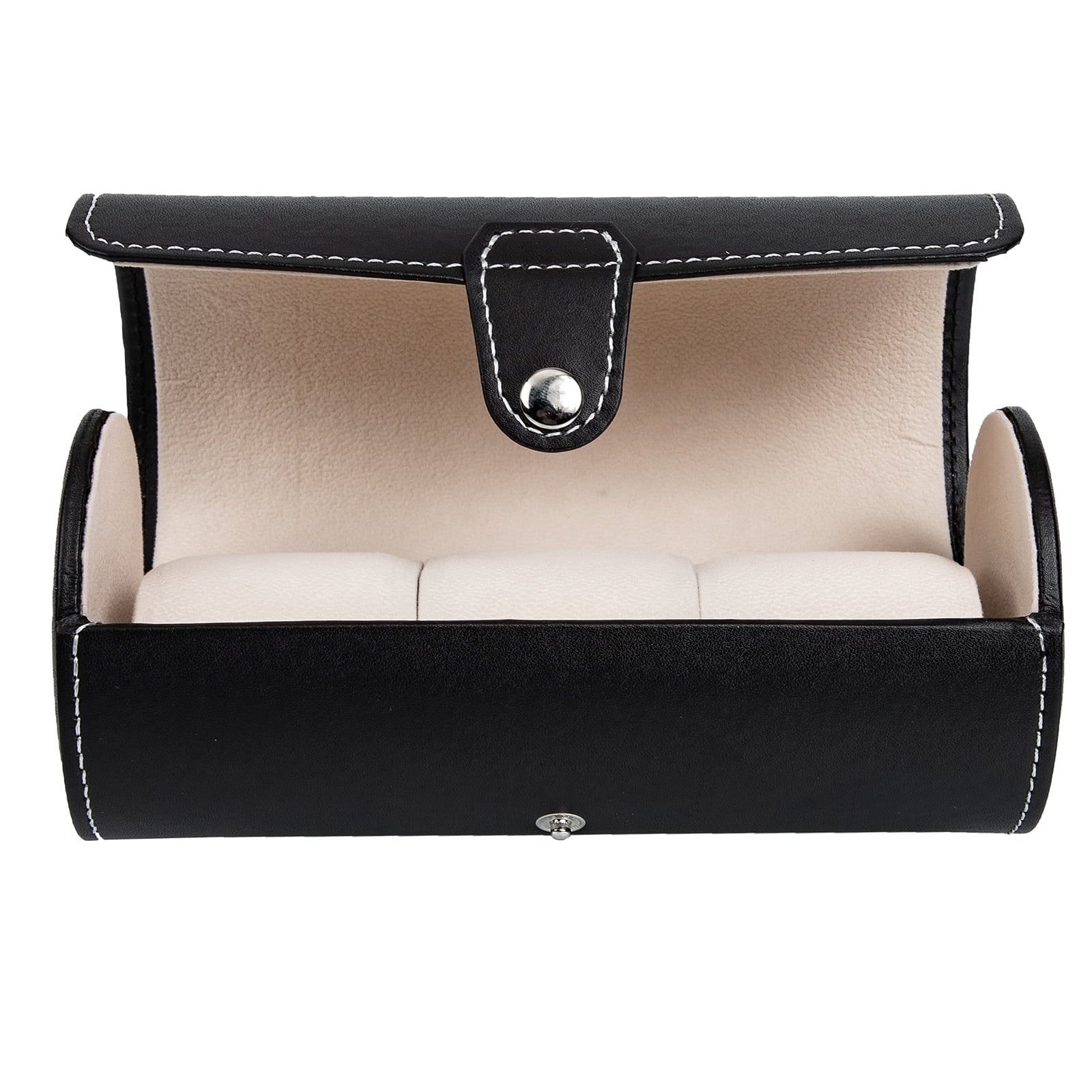 Click here for Masteelfca Watch Case 3-Slot Watch Display Case Pu... prices