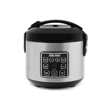 Aroma 20-Cup (Cooked) Glass Lid Digital Rice Cooker - Walmart.com