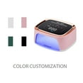 S10 Rechargeable Nail Lamp 108W - Cordless UV LED Nail Dryer for Gel ...