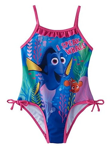 Disney / Pixar Finding Nemo Toddler Girl One-Piece Swimsuit (4T ...