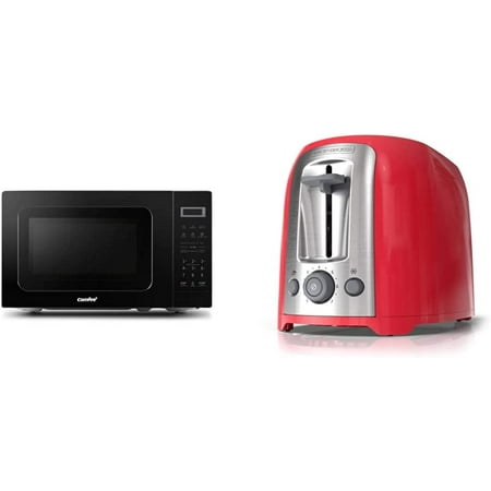 COMFEE' CM-M201K(BK) Countertop Microwave Oven with Express Cook, 6 ...