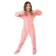 Big Feet Pjs - Girls' Pink Fleece Onesie Footed Pajamas, One Piece ...