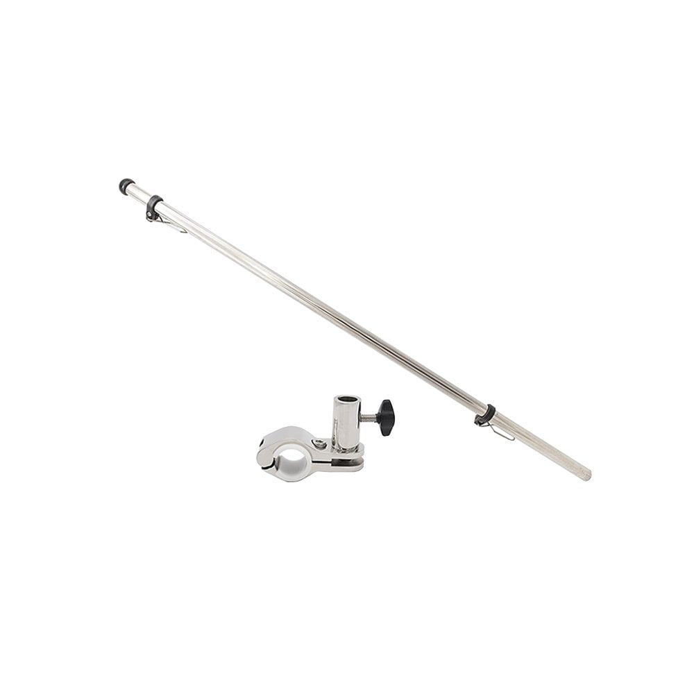Marine City 21inch Stainless Steel Rail Mounted Flag Pole & Flag Pole ...