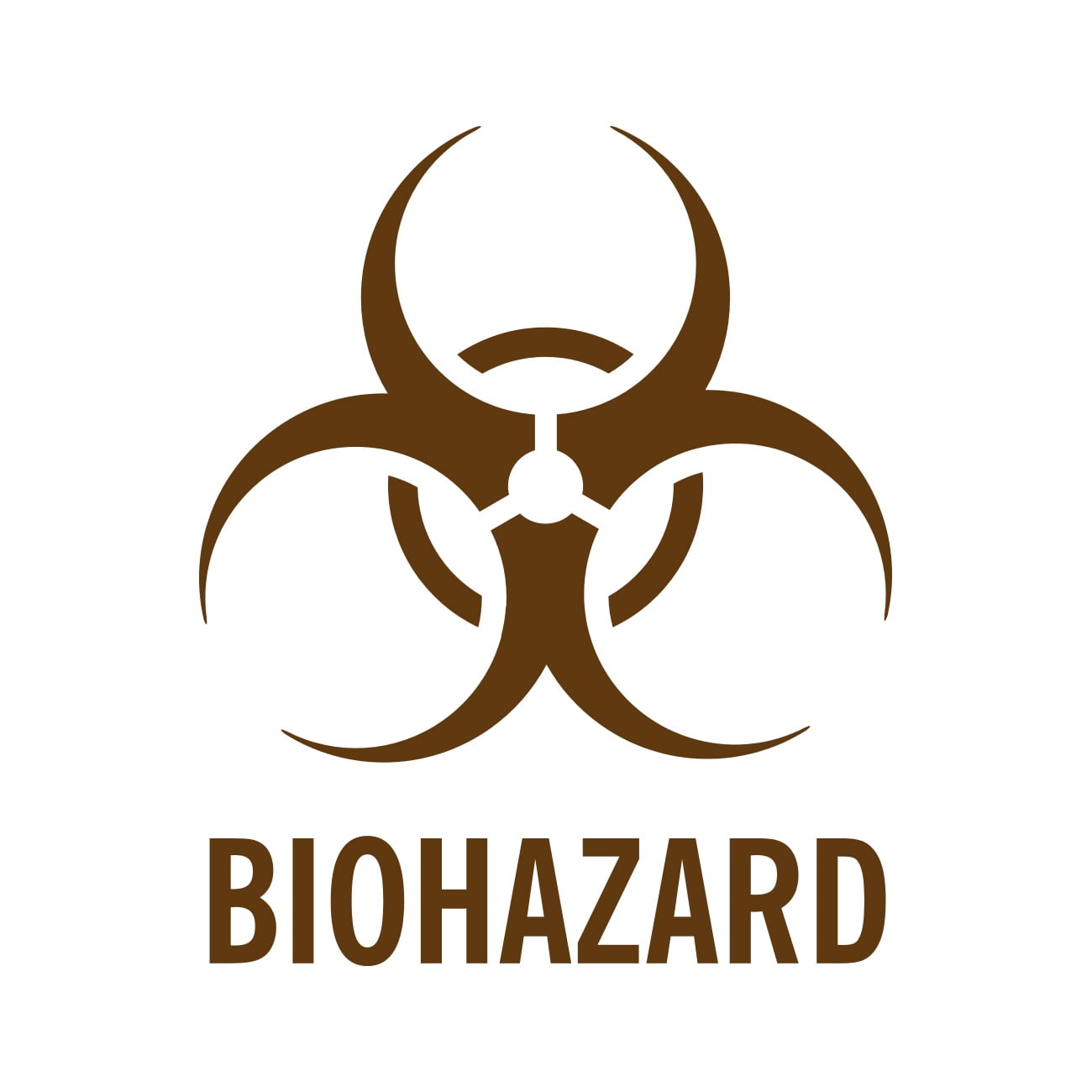 Biohazard Sticker Decal Die Cut - Self Adhesive Vinyl - Weatherproof ...