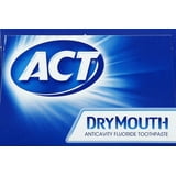 ACT Dry Mouth Anticavity Fluoride Toothpaste, Soothing Mint, 4.6 oz ...