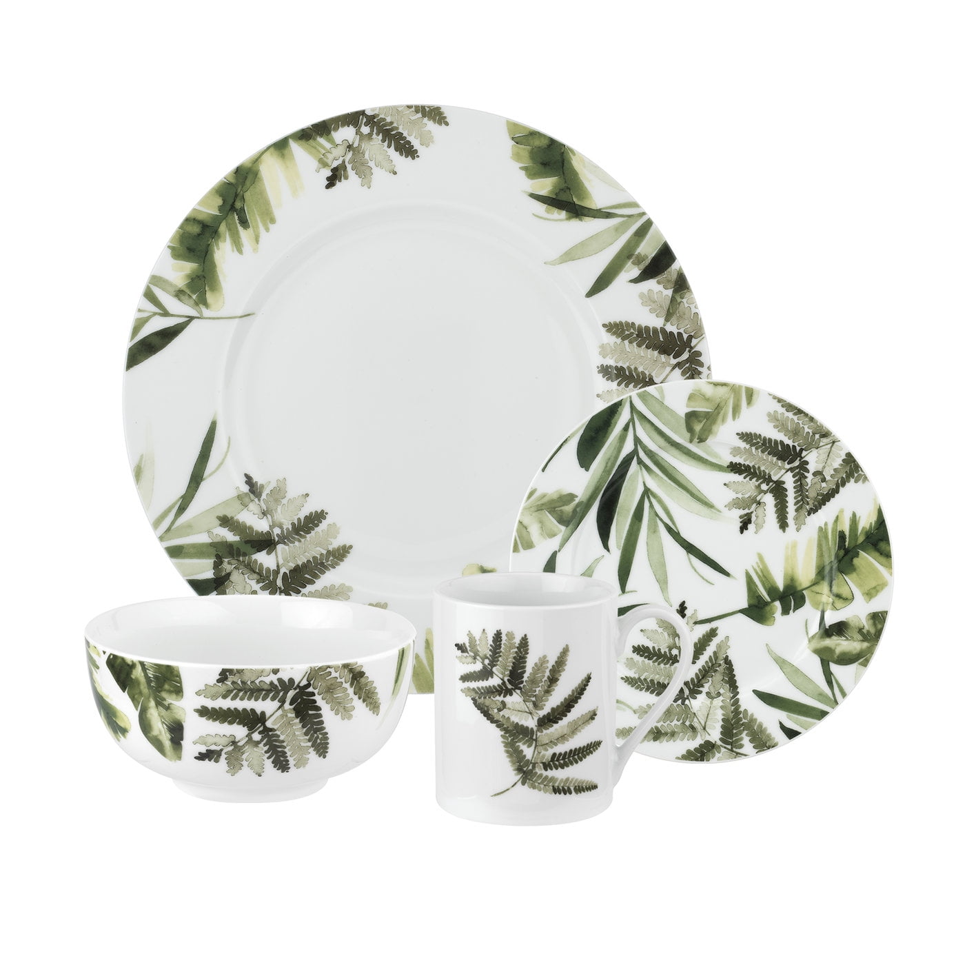 Buy Spode Pressed Ferns 16-Piece Dinnerware Set Online at Lowest Price ...