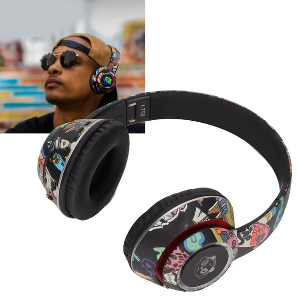 Gaming Headset, Graffiti Style HiFi Stereo Headset With Colorful ...