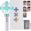 HABETI Stray Kids Lightstick, Official Light Sticks with Bracelet and Photocards (White ...