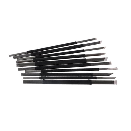 Xinxinyy 10 Pieces/Set Stone Seal Graver carving Tools Burin Stone ...