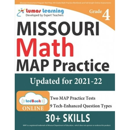 Missouri Assessment Program Test Prep: 4th Grade Math Practice Workbook ...